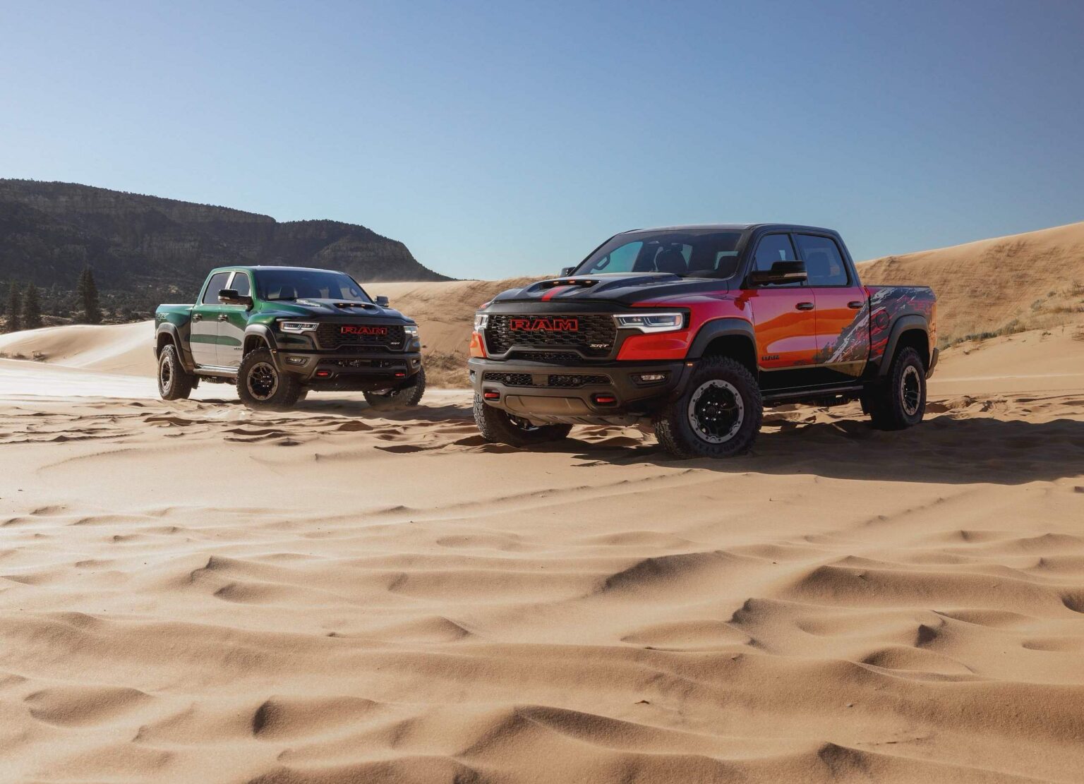 RAM 1500 SRT TRX (2027): wird in den Niederlanden zweifellos mit grauen ...